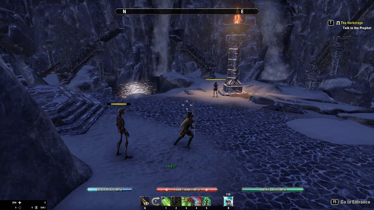 ESO: Bow/Bow Stamina Warden Build - Brobinhood (45k+ DPS Parse) - YouTube