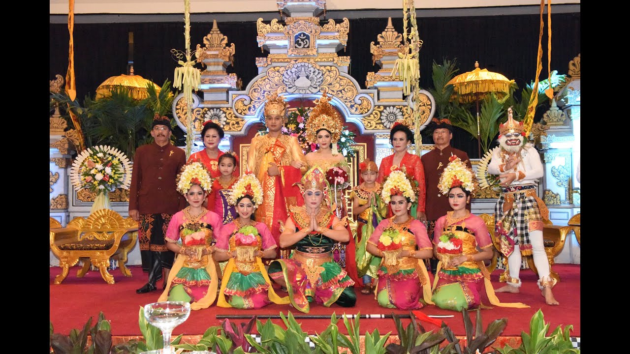 Balinese Wedding Reception (RESEPSI PERNIKAHAN ADAT BALI GUNGDE & GEG ...