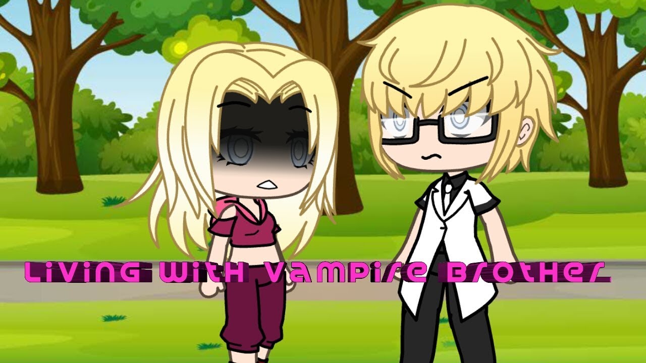 Living with vampire brothers|ep 8|gacha life - YouTube