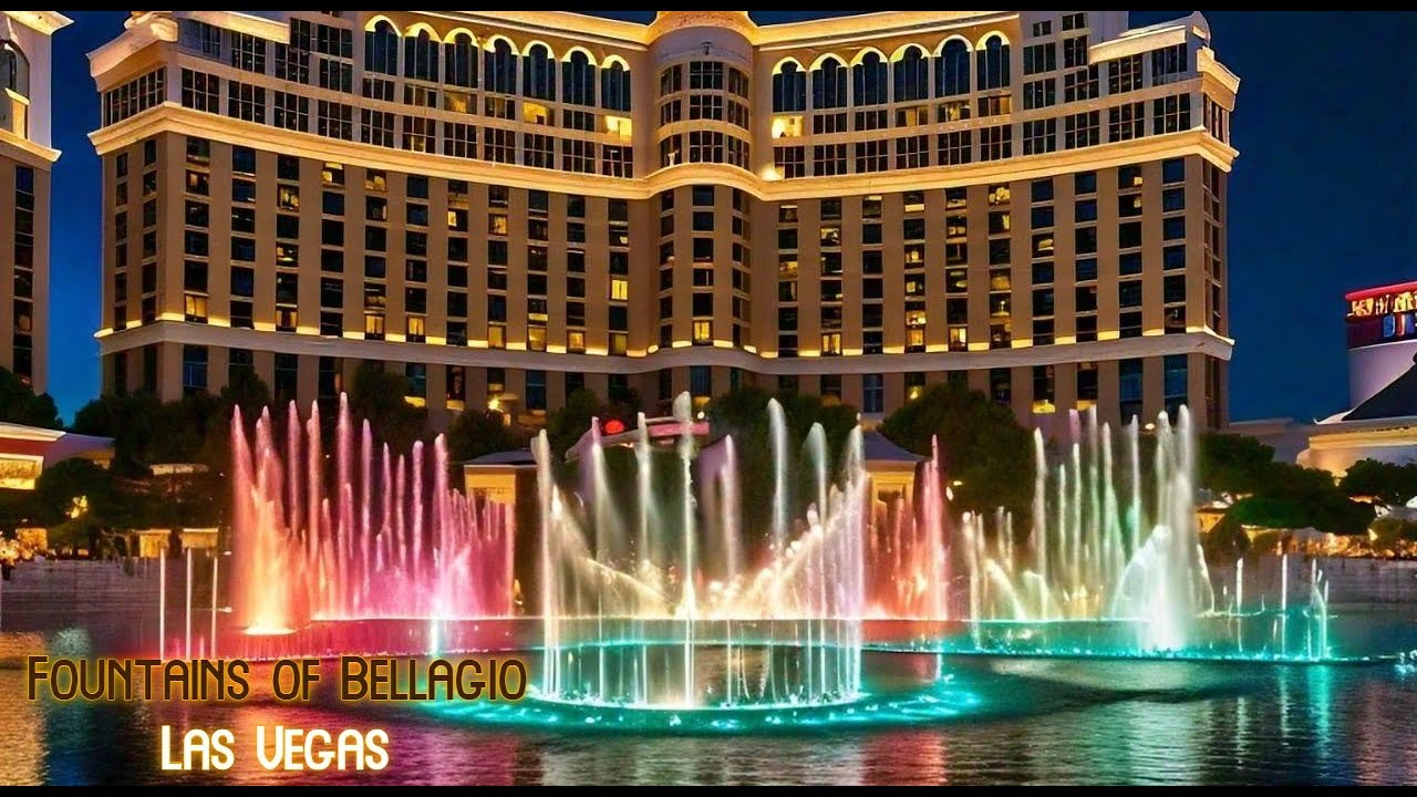 Fountains of Bellagio in Las Vegas. Please like, comment, share ...