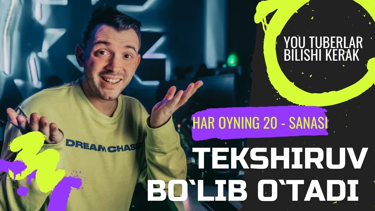 HAR OYNING 20-SANASIDA TEKSHIRUV // YOU TUBE TEKSHIRUVIDAN YAXSHI O ...