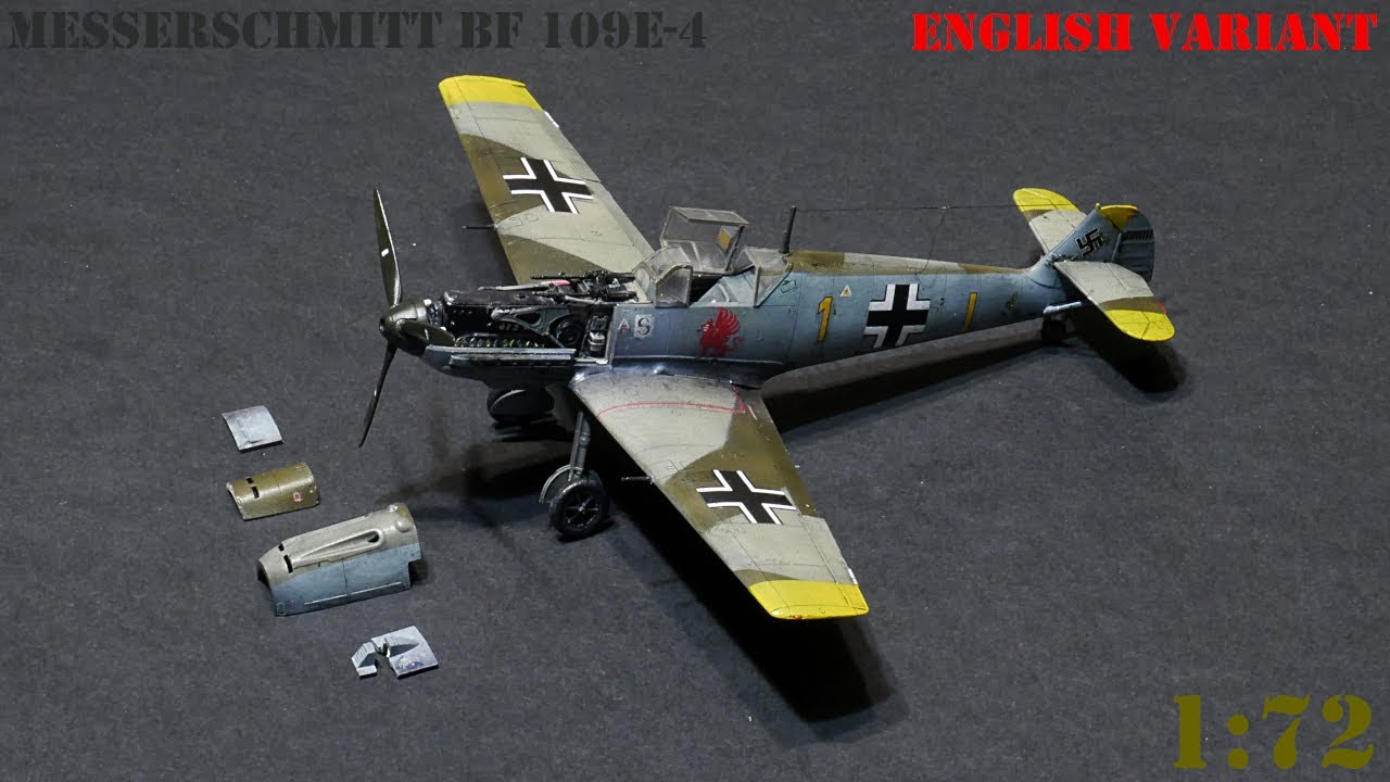Episode 232. Special Hobby Messerschmitt Bf 109E-4. Part 8. Final ...