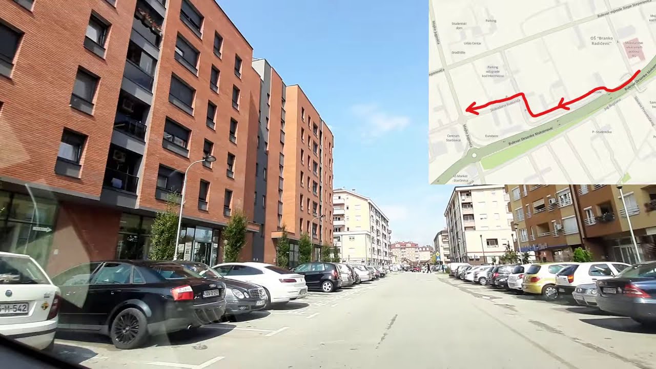 Ulica Slobodana Kusturića, Banja Luka, septembar 2019. - YouTube