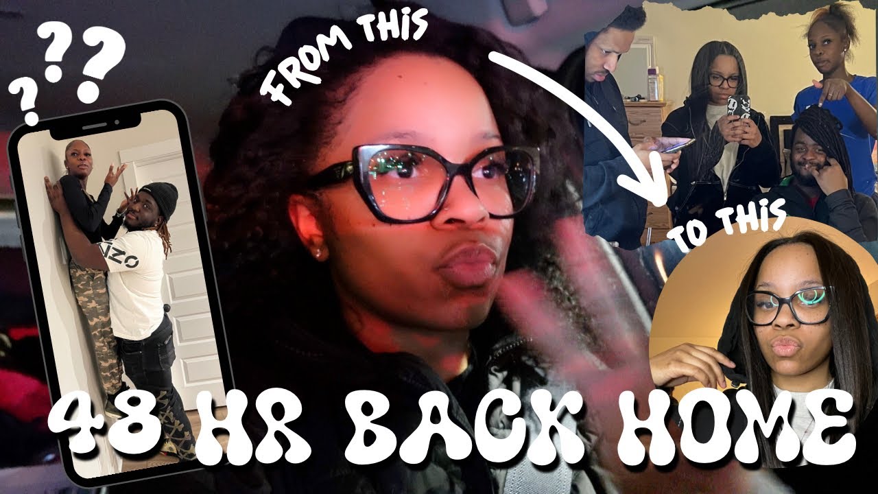 48 hr BACK HOME | hair appt., hibachi, party, etc. - YouTube