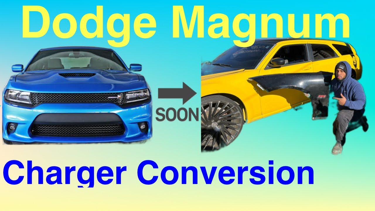 Putting charger front on a Dodge Magnum #mopar #srt #hellcat #dodge ...