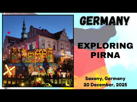 Exploring Pirna, Saxony, Germany - 20 December, 2025