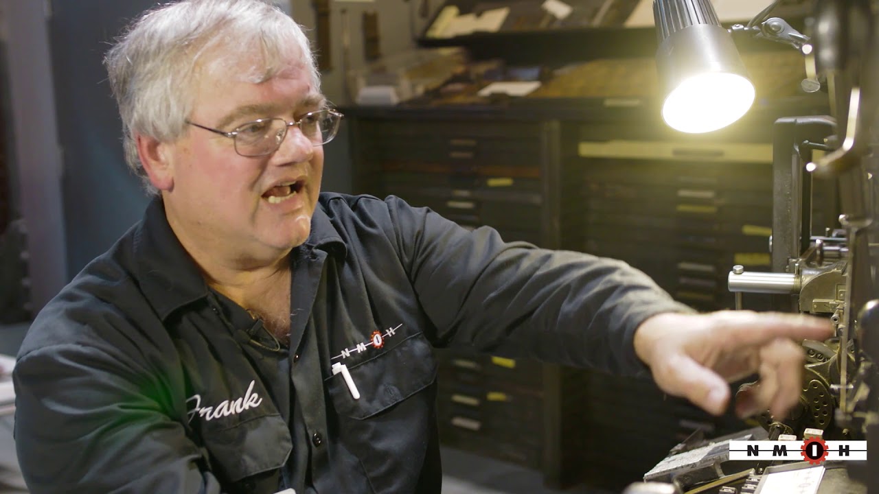 Linotype Demonstration - YouTube