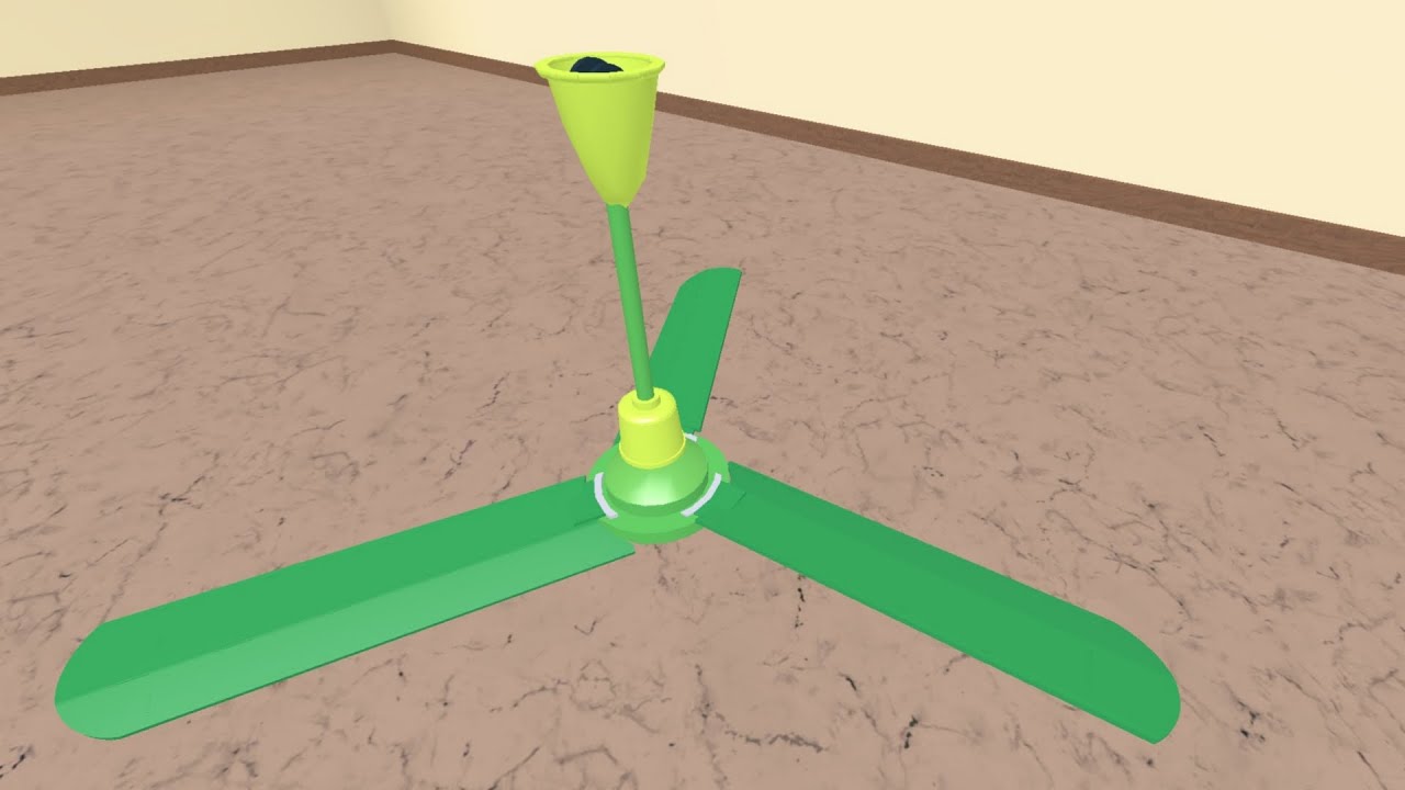 Ceiling Fan Green,, Ceiling Fan Destruction Roblox - YouTube