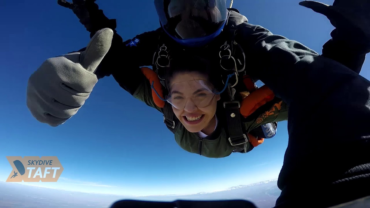 Tandem Skydive | Scarlet Rodriguez from Thornton, CO - YouTube