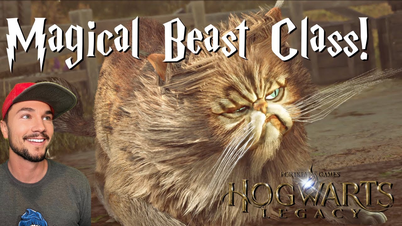 Our First Magical Beast Class!: Let's Play Hogwarts Legacy: Part 19 ...