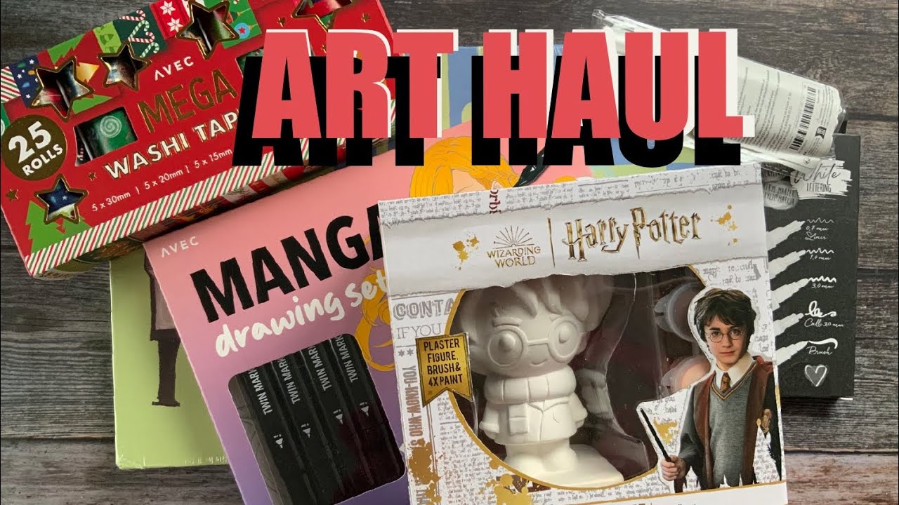 Art Haul - even more art supplies - YouTube