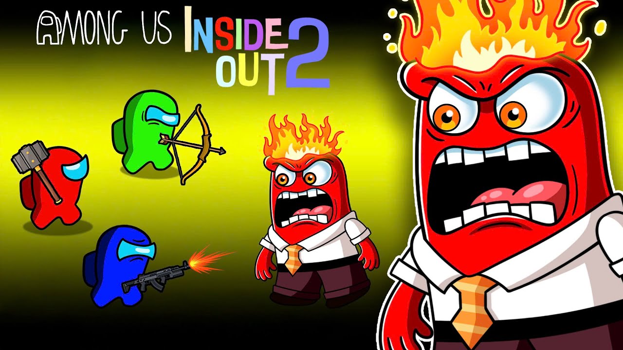 Among Us VS Inside Out 2 Character | Among Us Animation - YouTube