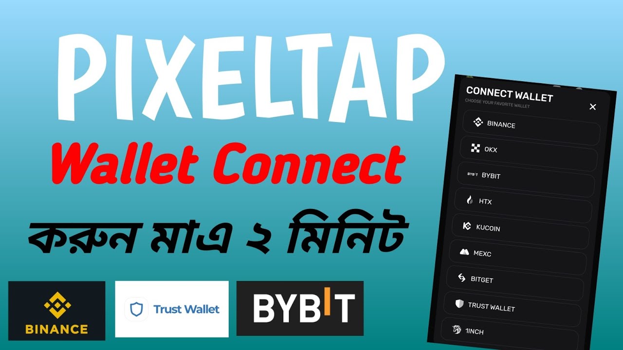 How To Connect PixelTap Wallet || Stech - YouTube