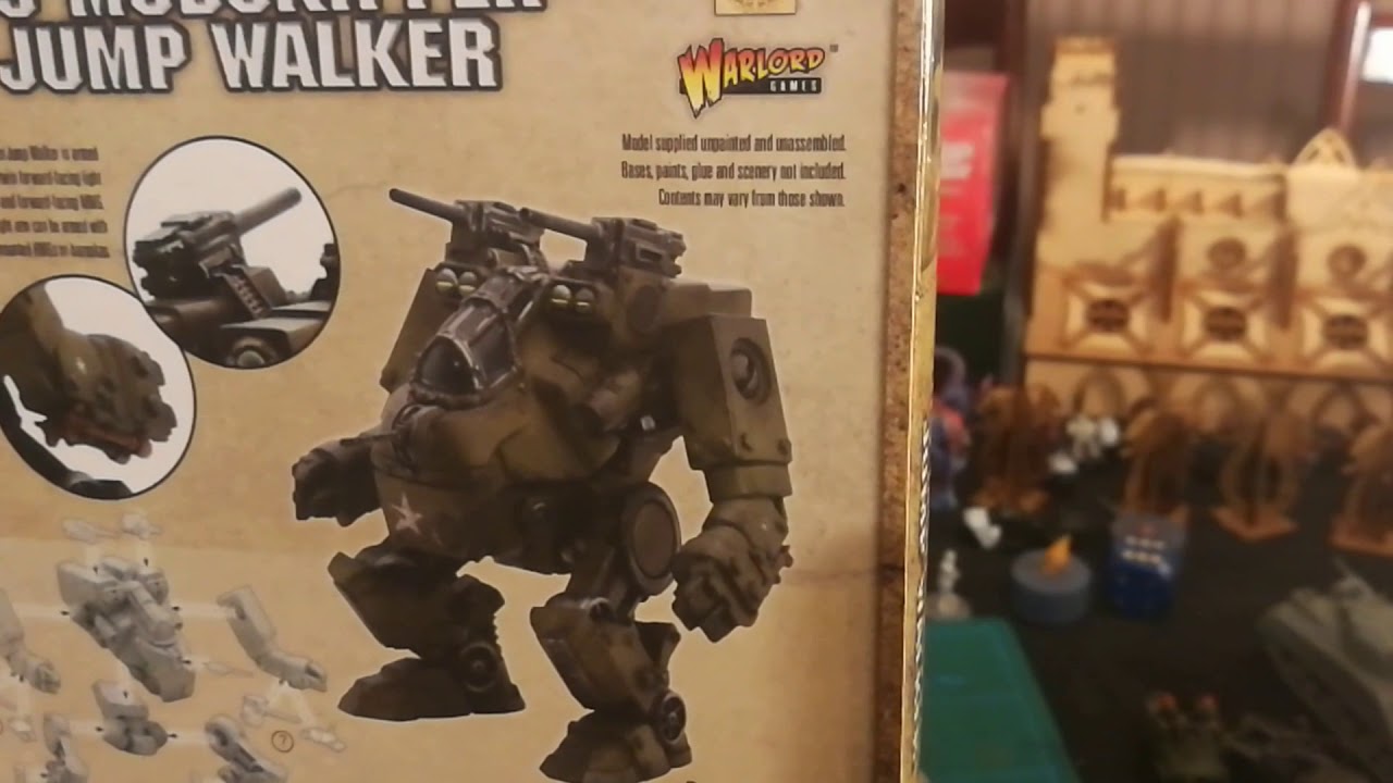 Konflikt 47 Mudskipper Jump Walker Warlord Games - YouTube