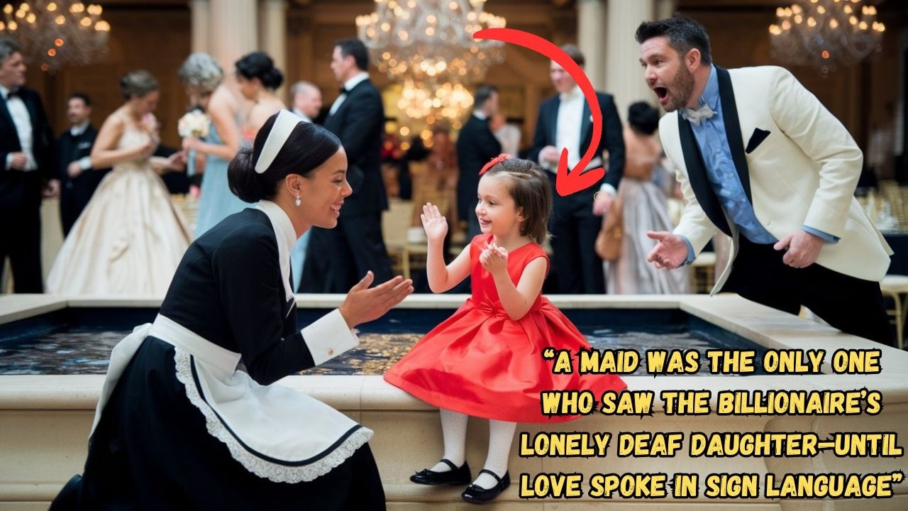 A Maid Was the Only One Who Saw the Billionaire Lonely Deaf Daughter ...