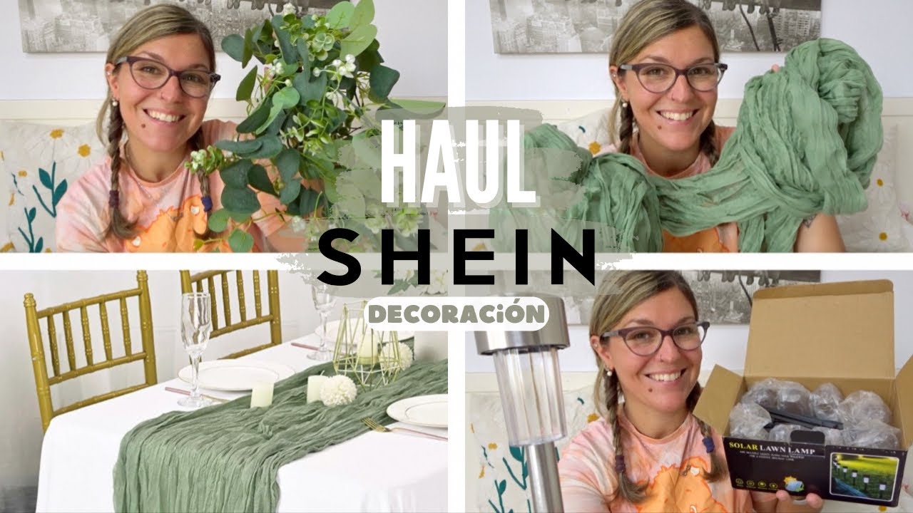 HAUL SHEIN HOME Decoración Hogar *POR MENOS DE 1€* - YouTube