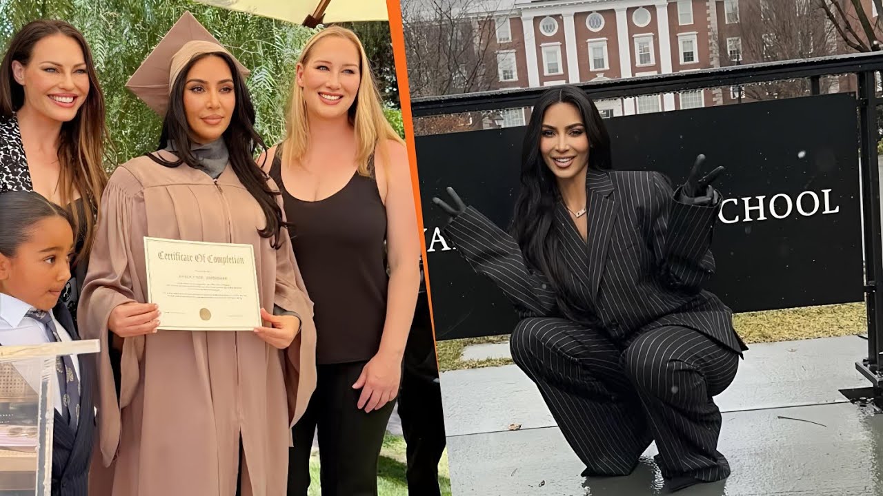 Kim Kardashian Celebrates Law School Graduation With Khloé Kardashian ...