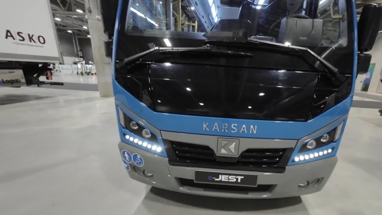 Karsan E Jest | Full Electric Minibus - YouTube