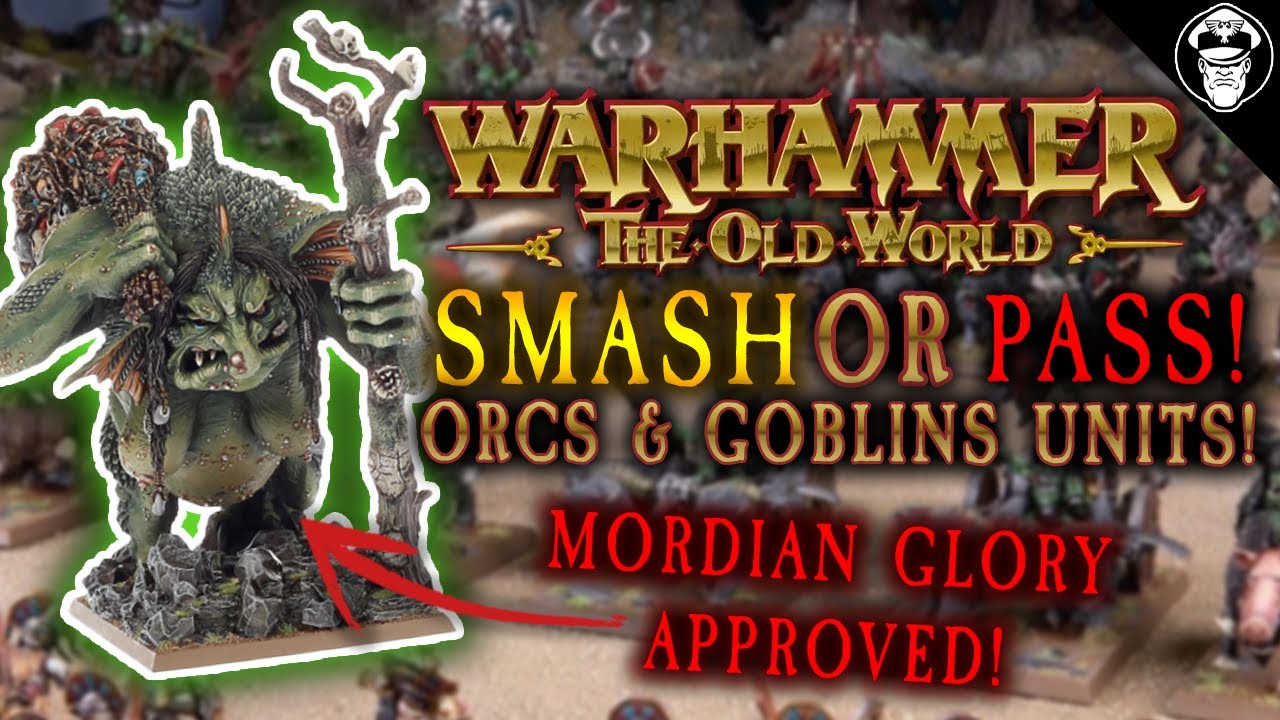 Smash or Pass The ULTIMATE Orc & Goblin Unit Guide! | Warhammer The Old ...