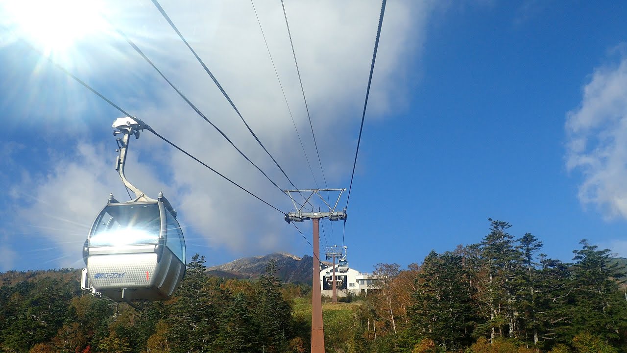 A scene from the sky ＋3 ONTAKE ROPEWAY 御岳ロープウェイ - YouTube