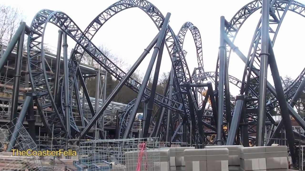 The Smiler Construction HD - YouTube