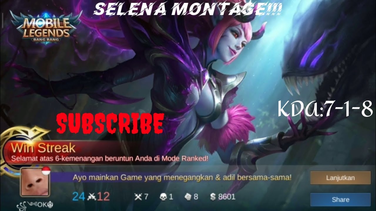 Selena biji peler |Mobile Legend - YouTube