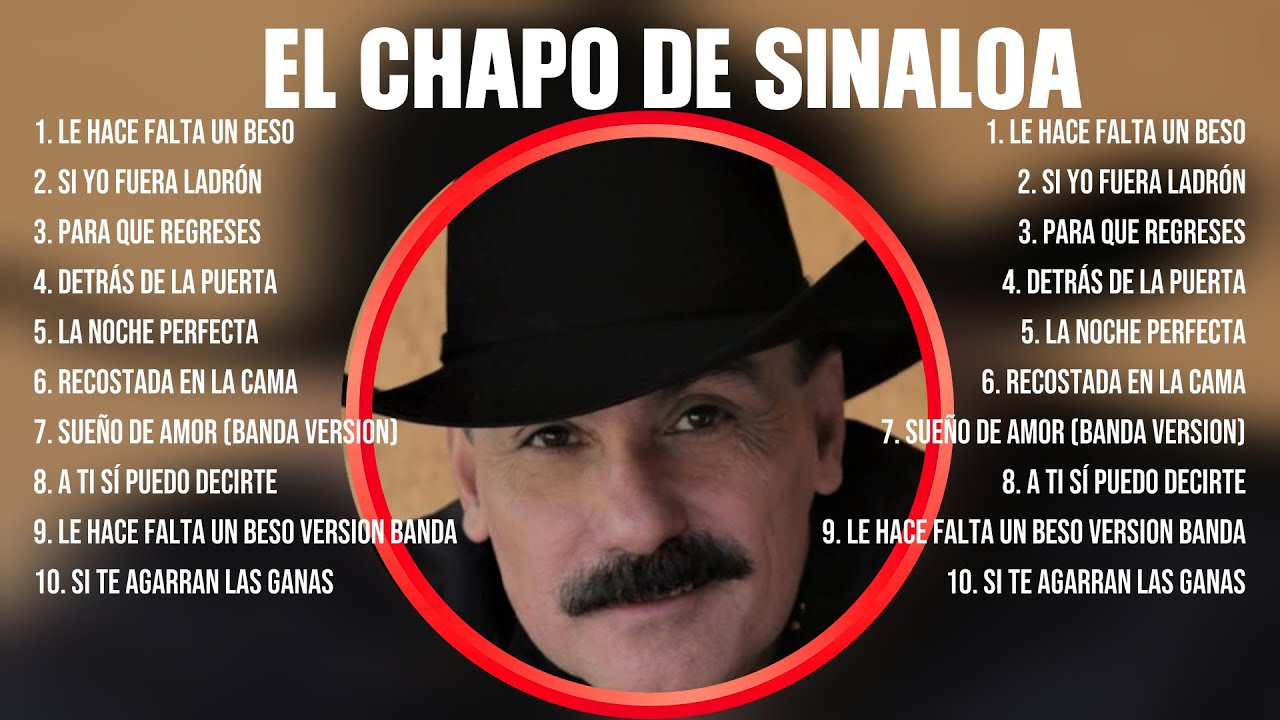 Las mejores canciones del álbum completo de El Chapo de Sinaloa 2024 ...