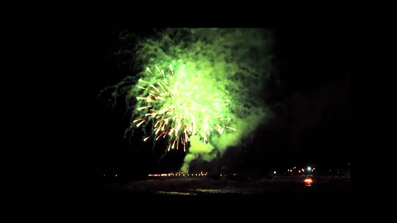 Largs Viking Fireworks 2011 - YouTube