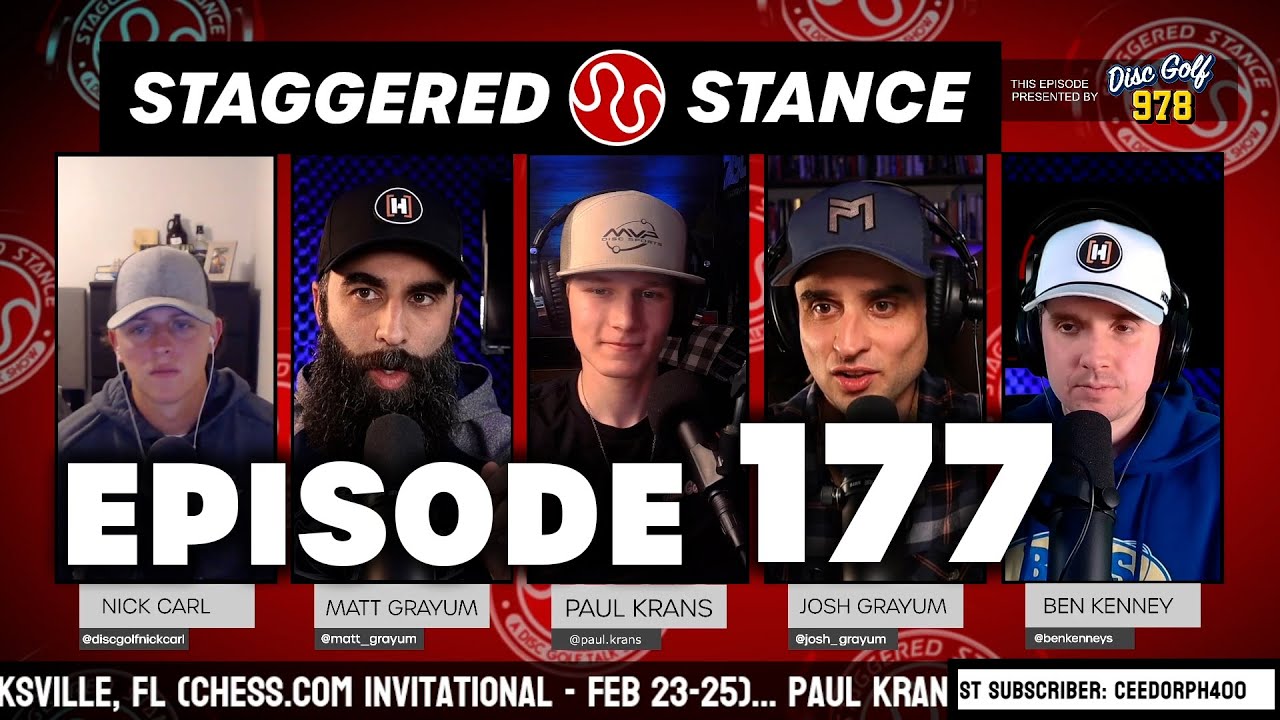 PAUL KRANS In Studio! and we finally made it to LIVE disc golf ...