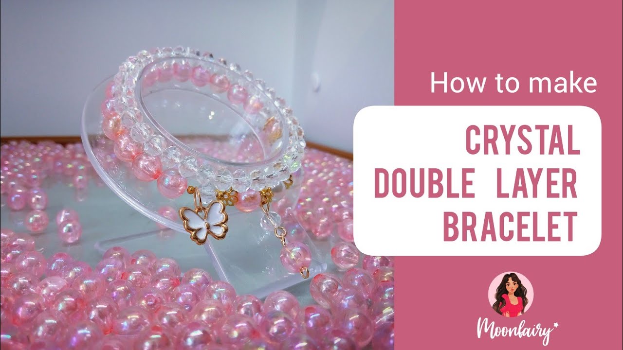 DIY Double Layer Bracelet Tutorial | How to Make a Stylish Layered ...