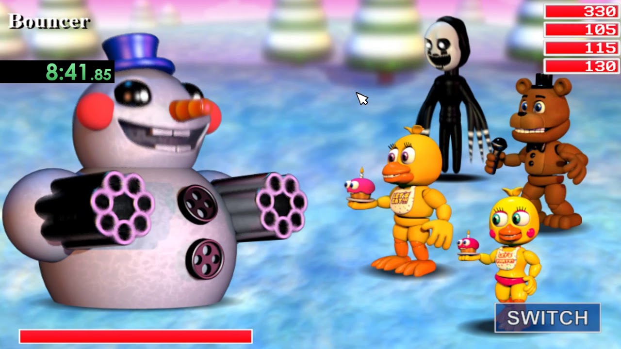 Fnaf World Clock Ending World Record - YouTube