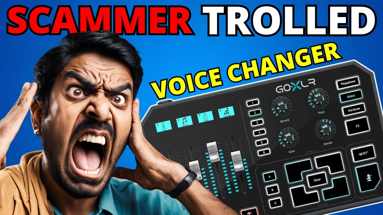 Trolling a SCAMMER with a CRAPPY Voice Changer! - YouTube