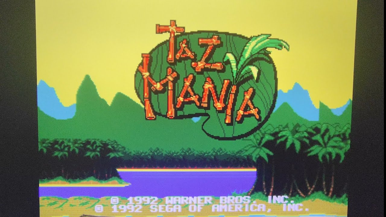 Taz Mania (Sega Genesis) a look at - YouTube