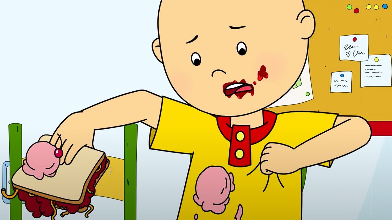 Caillou Hace un Sándwich | Caillou en Español Castellano - YouTube