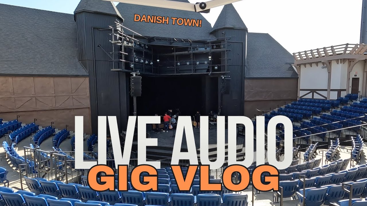 Live Audio Engineer Gig Vlog - A Day In The Life of a Freelance Audio ...