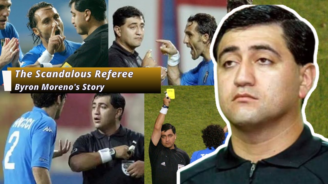 EXPOSED: The Infamous Referee Byron Moreno's Shocking Story - YouTube