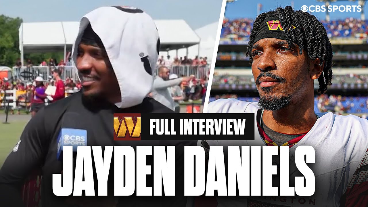 Jayden Daniels Discusses Terry McLaurin Situation, Work Ethic Ahead of ...