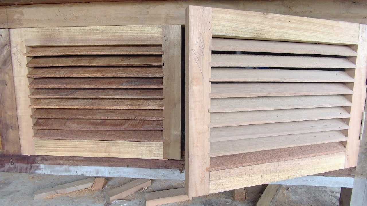 How to make a ventilated door by the easy way | Woodworking Wisdom ...
