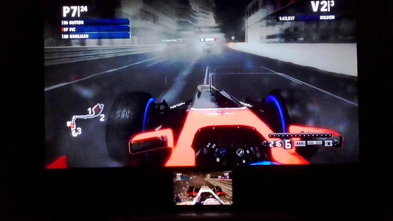 F1 2012 VS F1 2012 Mod - YouTube