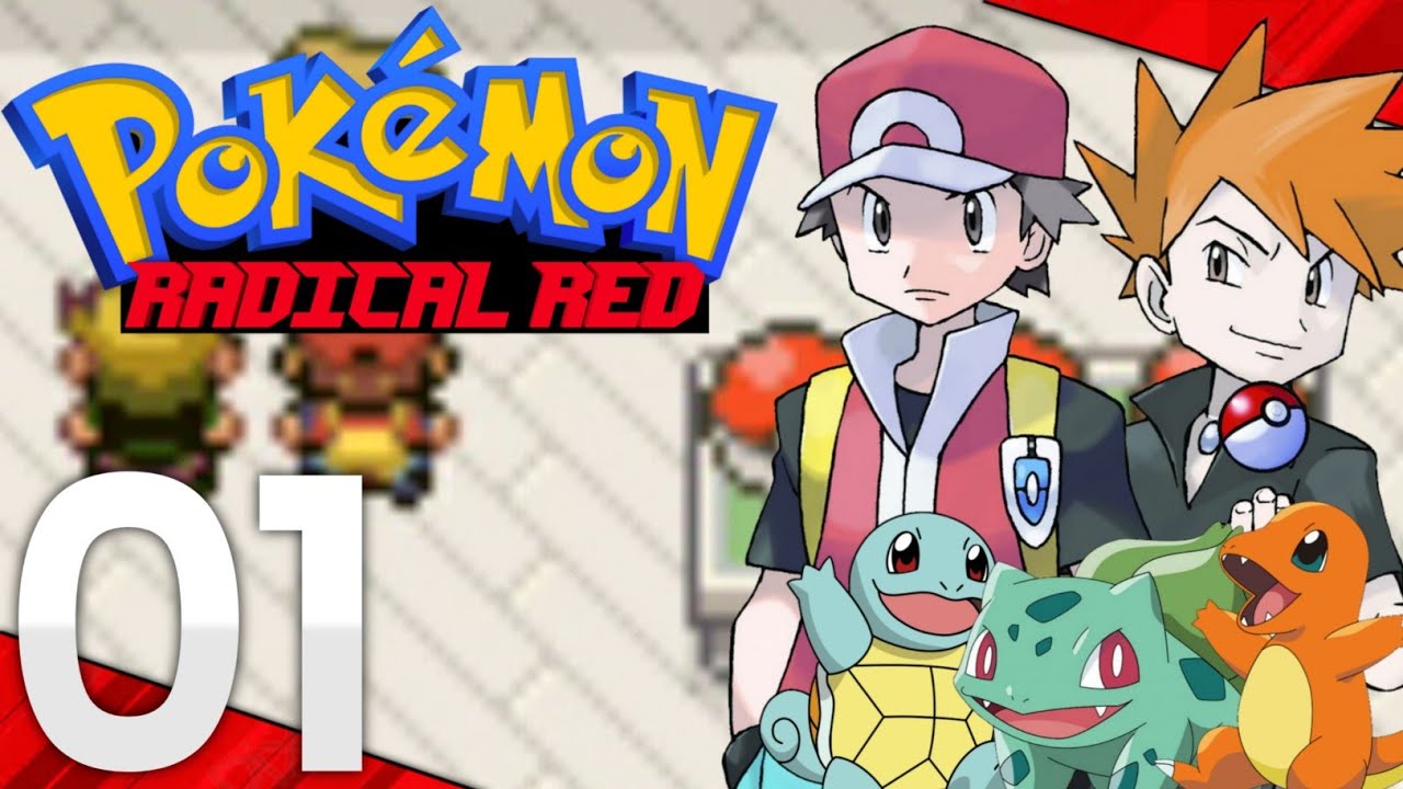 THE MOST DIFFICULT CHOICE | KANTO STARTERS | Pokemon Radical Red Ep 1 ...