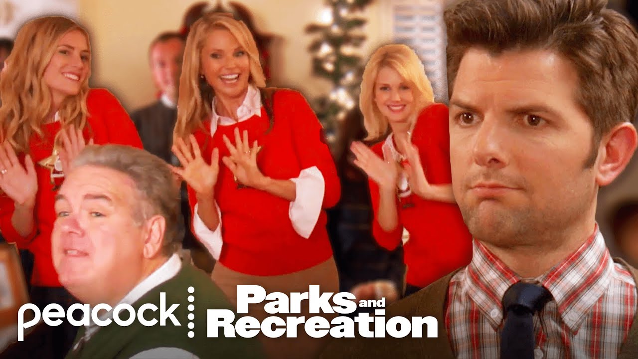 Christmas at the Gergich's | Parks and Recreation - YouTube
