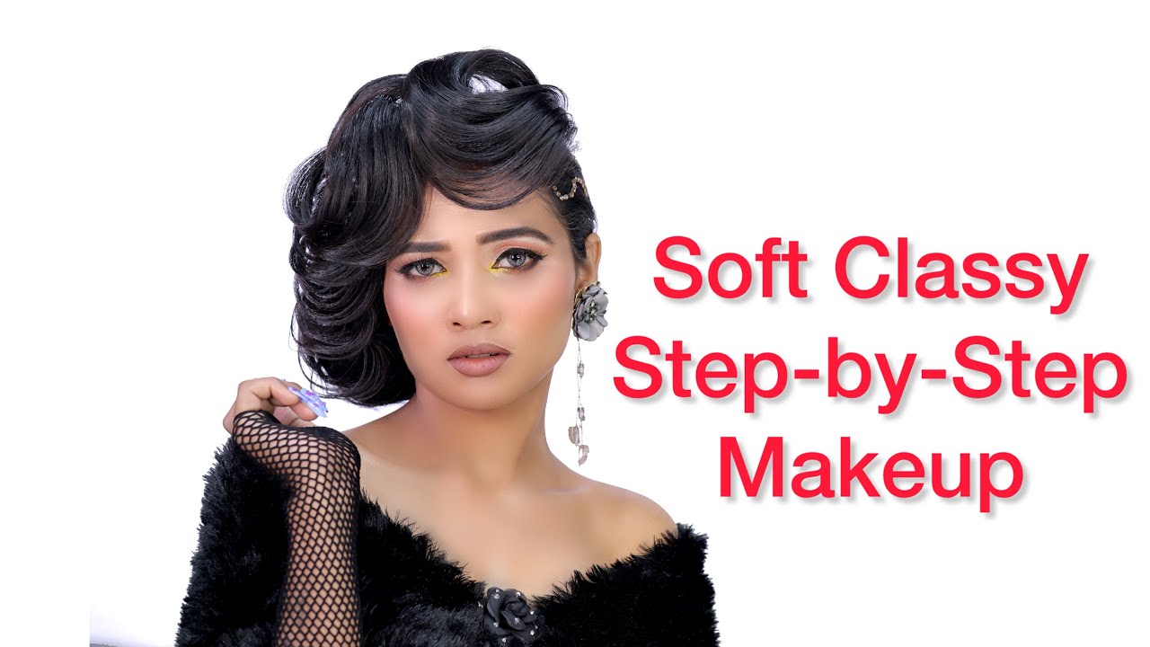 How to Soft Classy Makeup-Uncut Step By Step Full Video #minalshah # ...