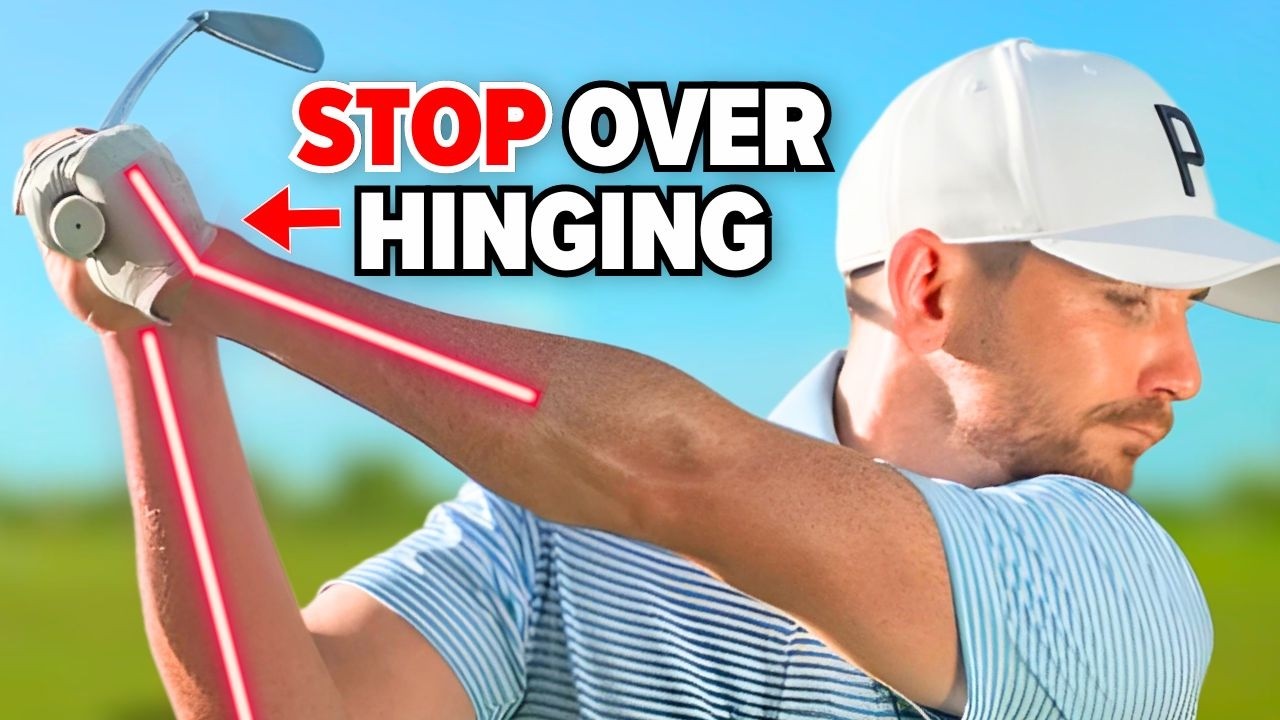 AVOID Excessive Wrist Hinge at the Top of the Backswing! - YouTube