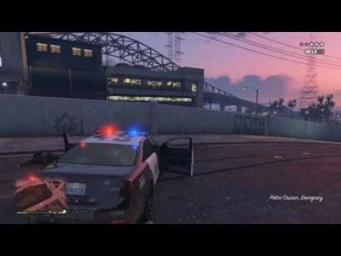Grand Theft Auto V npc v cops karma - YouTube