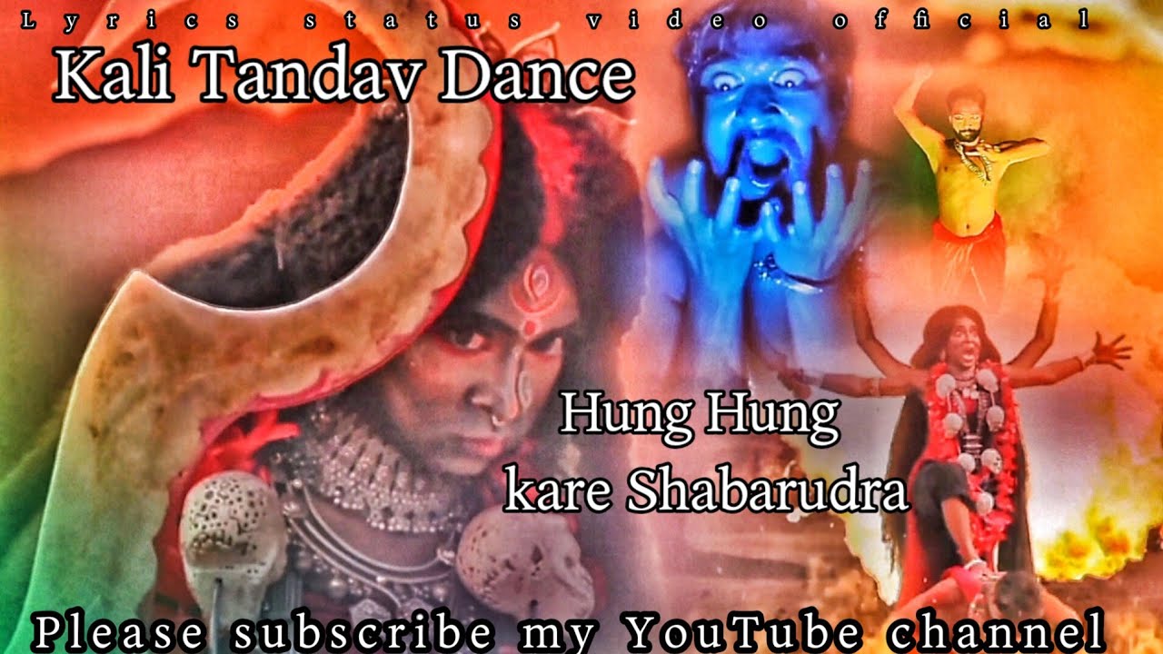 MAHAKALI | Kali Tandav Dance cover| Hung Hung kare Shabarudra | kali ...