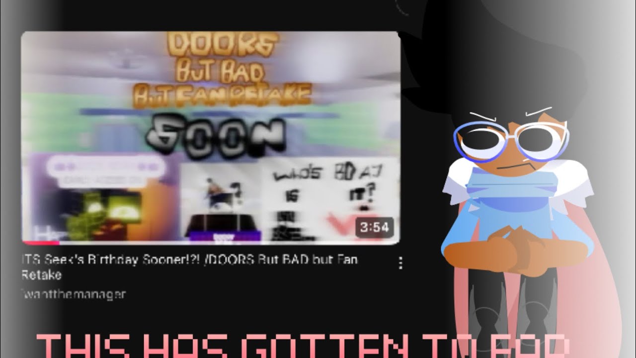 The content farm is back stupidly here as ( doors but bad fan retake ...