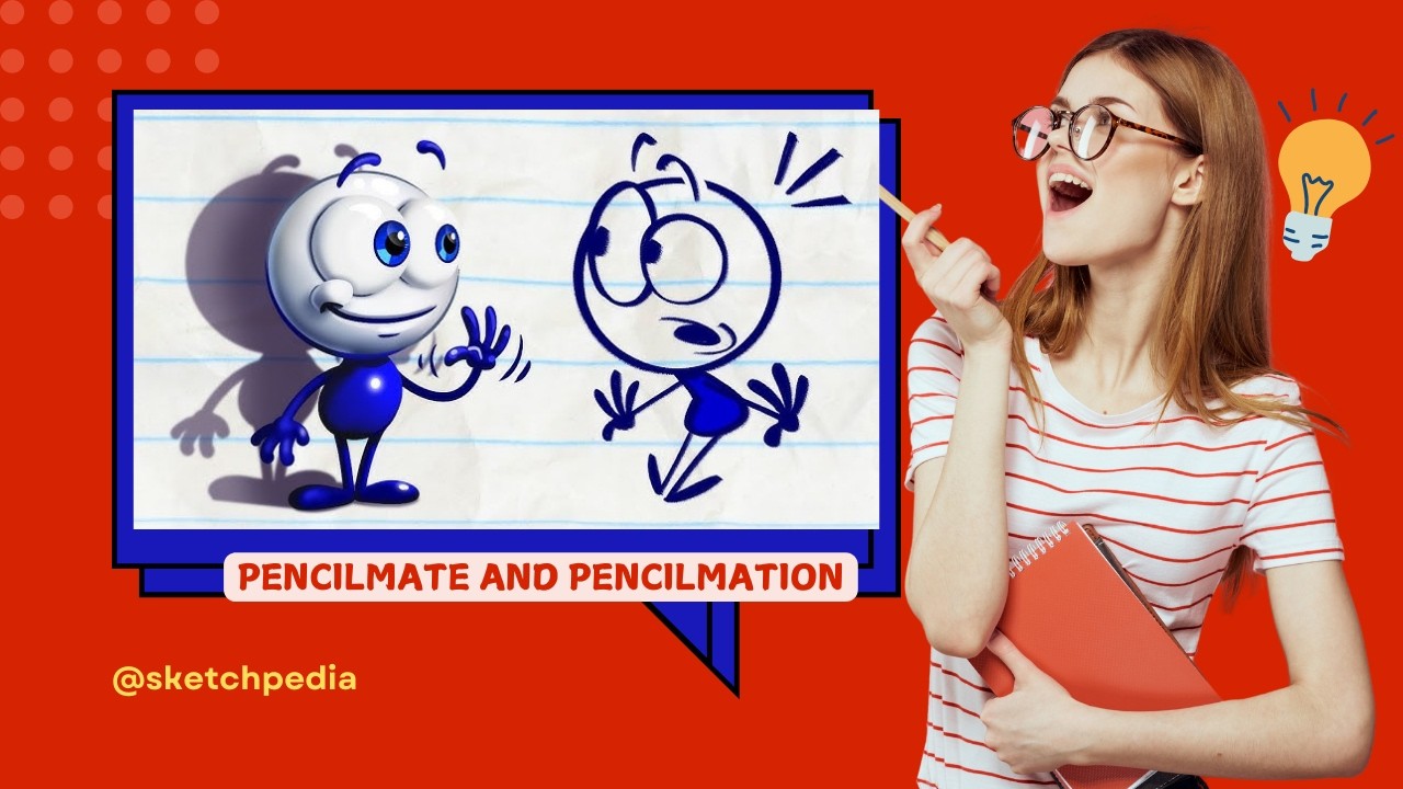 Pencilmate and Pencilmiss Drawing & Coloring Tutorials | Pencilmation ...