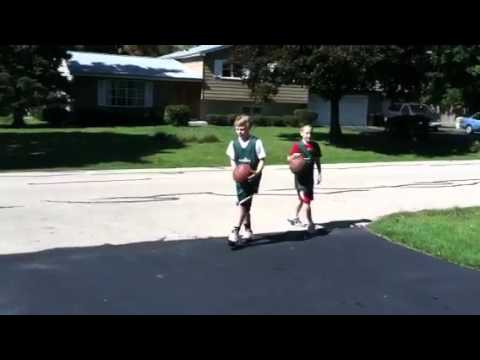 At Home Diagonal Crossover Dribbling - YouTube