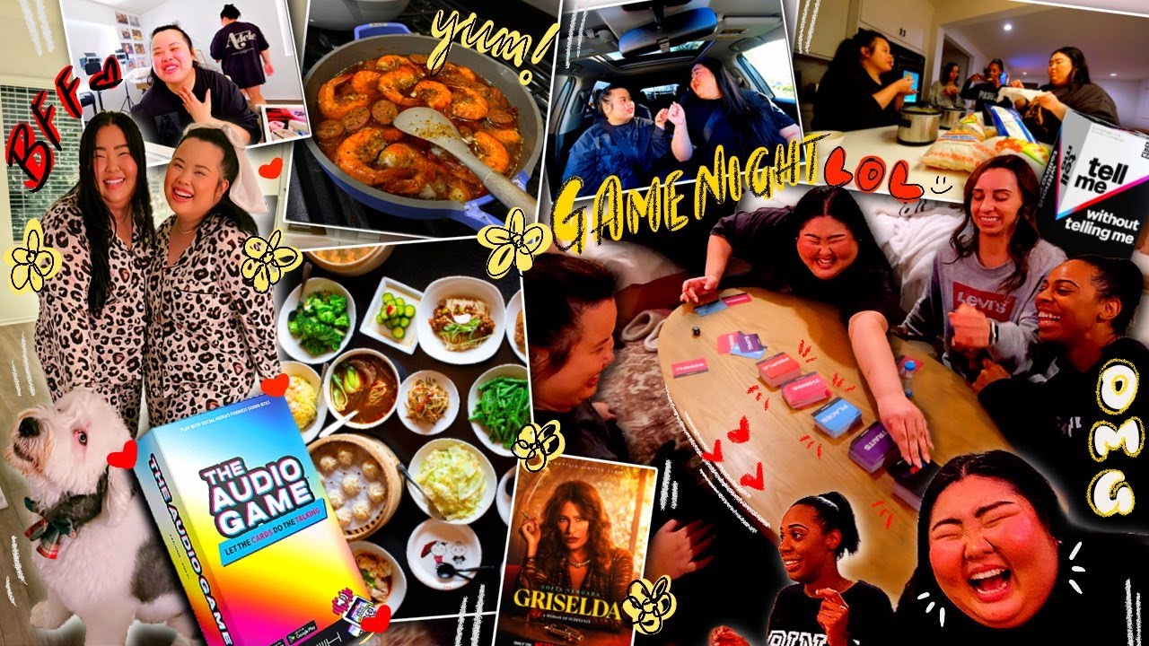 VLOG: surprising my neighbors, meet our new friends, hosting game night ...