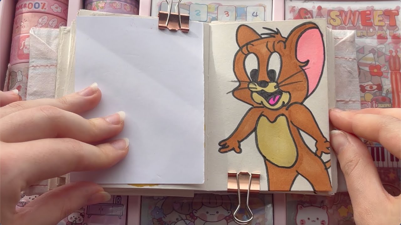 HOW TO DRAW JERRY STEP BY STEP🧀 - YouTube